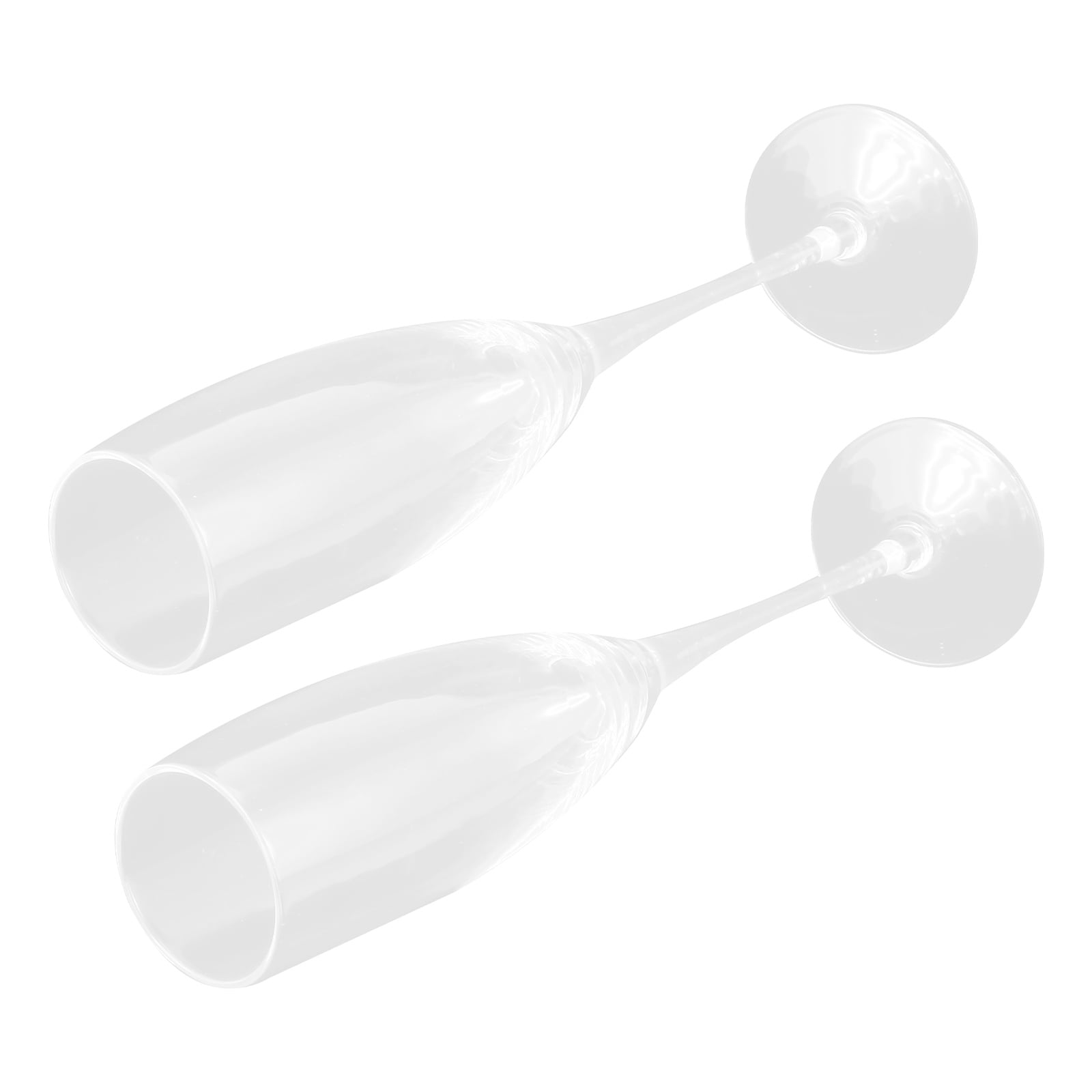 BRIGHTFUFU Wedding Toasting Glasses 2Pcs 2.75X2.75X11.00in - Walmart.com