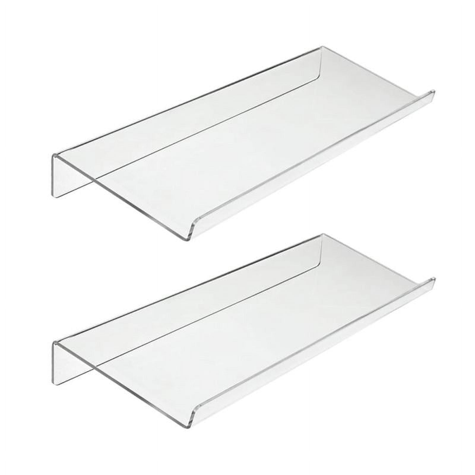 2pcs Clear Acrylic PC Computer Tilted Keyboard Stand For Typing And ...