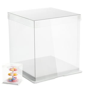 Clear Cake and Dessert Containers for Gift and Party Packaging