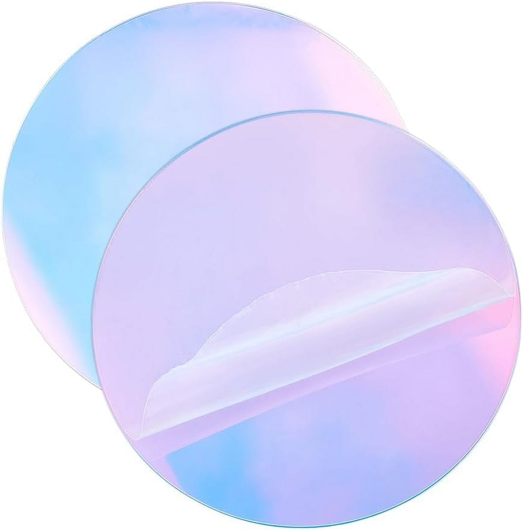 2pcs Clear Circle Acrylic Plates 7.87" Round Acrylic Blanks Acrylic ...