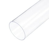 Uxcell Rigid Pipe Round Tube Tubing 36mm x 38mm 2 Count - Walmart.com