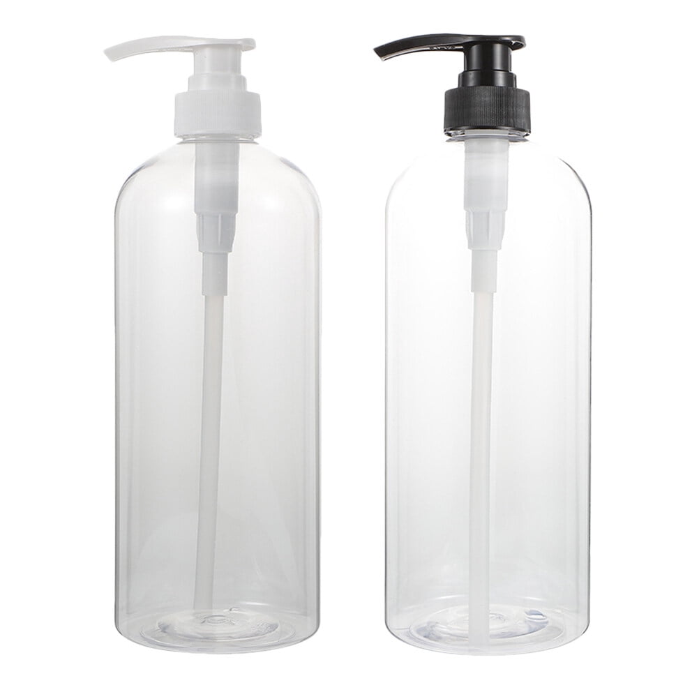 2pcs Clear Soap Dispenser With Pump Plastic Hand Soap Dispenser Soap ...