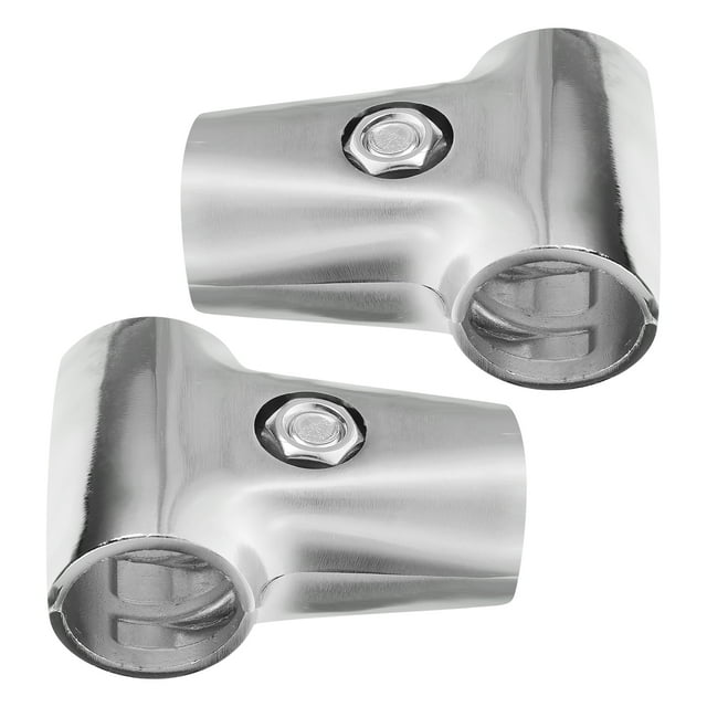 2pcs Clothes Rack Connectors Clothes Rod Connector Stainless Steel ...