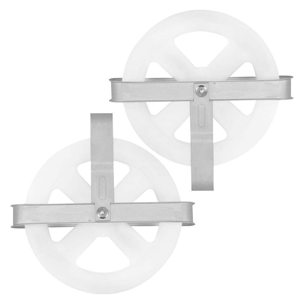 2pcs Clothesline Pulley Deep Groove Outdoor Laundry Drying Line Pulley ...