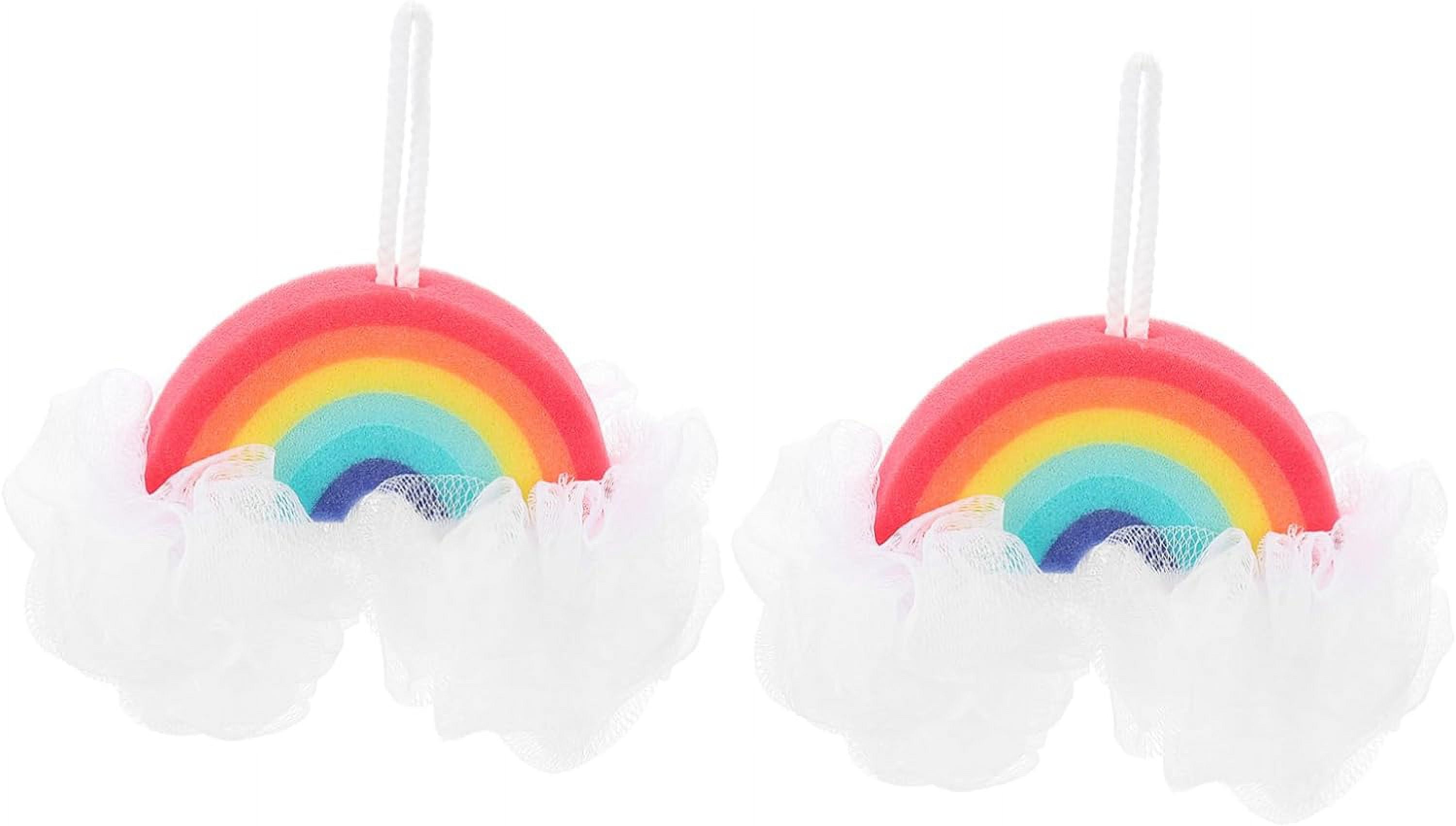 2pcs Cloud Bath Ball Body Towels for Shower Bath Loofah Bath Puff ...