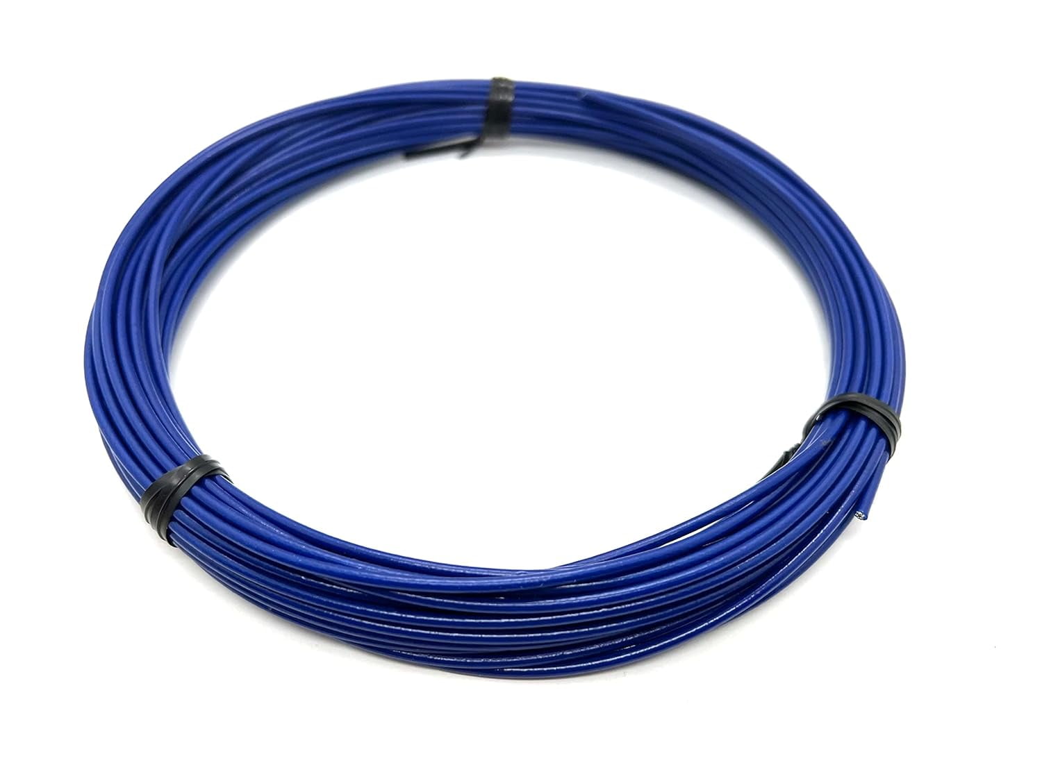2pcs Coated to 3/32" Diameter, 7x7 Construction, Blue Vinyl Coated ...