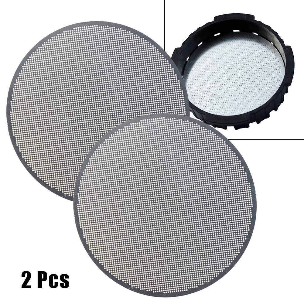 2pcs Coffee Metal Filters Reusable Stainless Steel Coffee Filter Mesh ...