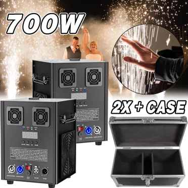 700W Cold Spark Firework Machine, Stage Equipment with Remote, for ...