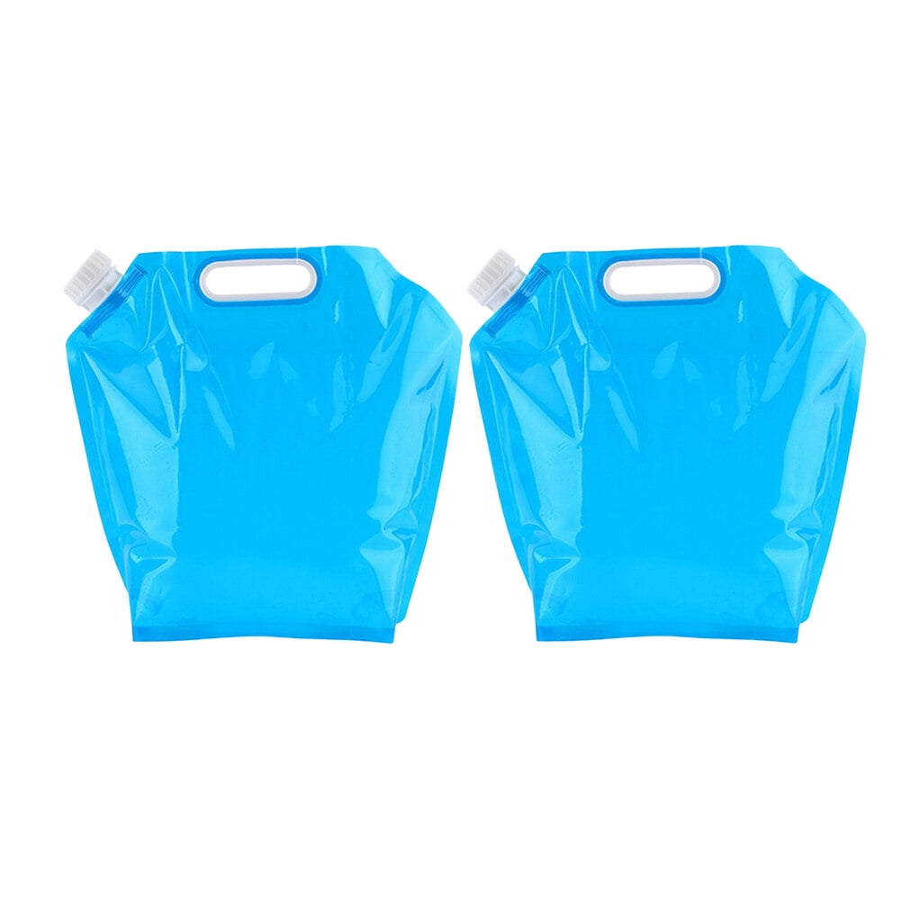 2pcs Collapsible Drinking Water Container Water Storage Bag Portable ...
