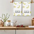 2pcs Color 11 Banana Print Kitchen Towels - Youre The Best NANA Design ...