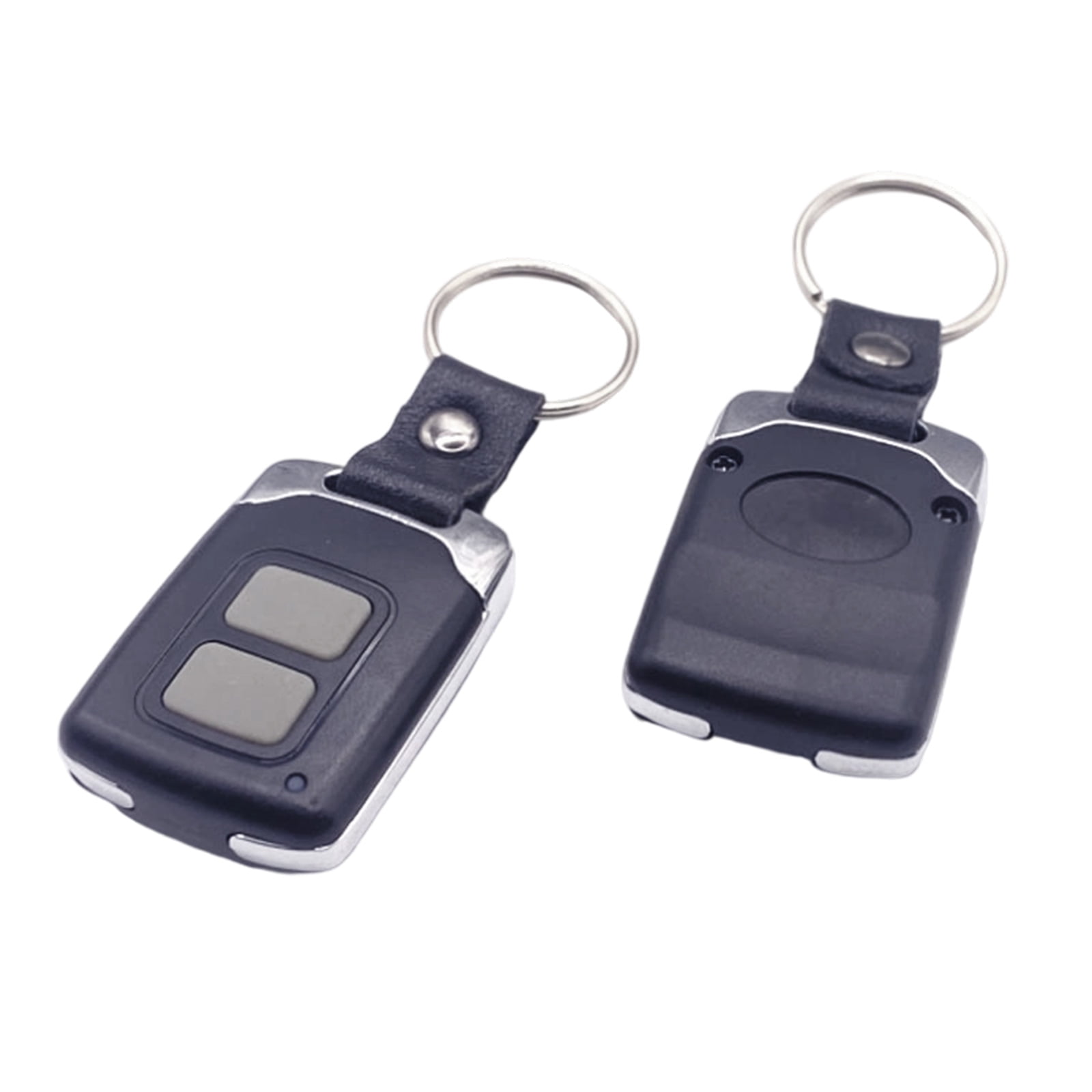 2pcs Compact Keychain Remotes Strong Plastic Construction Garage Door ...