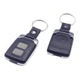 2pcs Compact Keychain Remotes Strong Plastic Construction Garage Door ...
