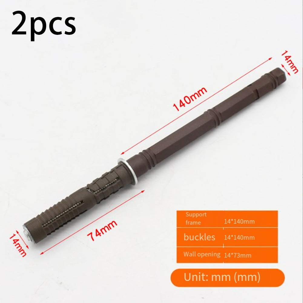 2pcs Concealed Shelf Support Floating Shelf Brackets Wood Invisible ...