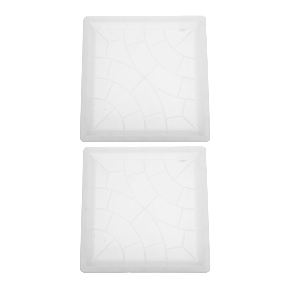 2pcs Concrete Pavement Mold Stepping Stone Mold Paver Mold for Concrete ...