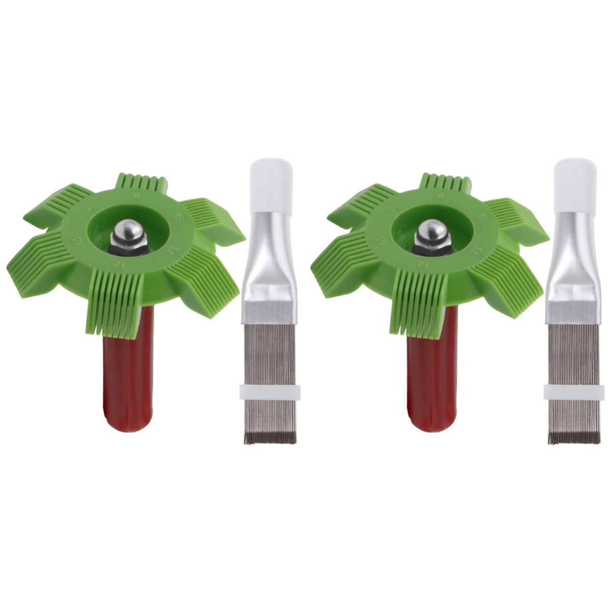 2pcs Conditioner Condenser Fin Stainless Steel Fin Brush Condenser Comb ...