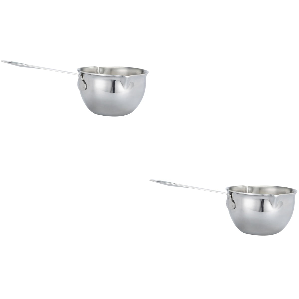 2pcs Cooking Sauce Pot with Scale Stovetop Milk Pot Butter Melting Pot ...