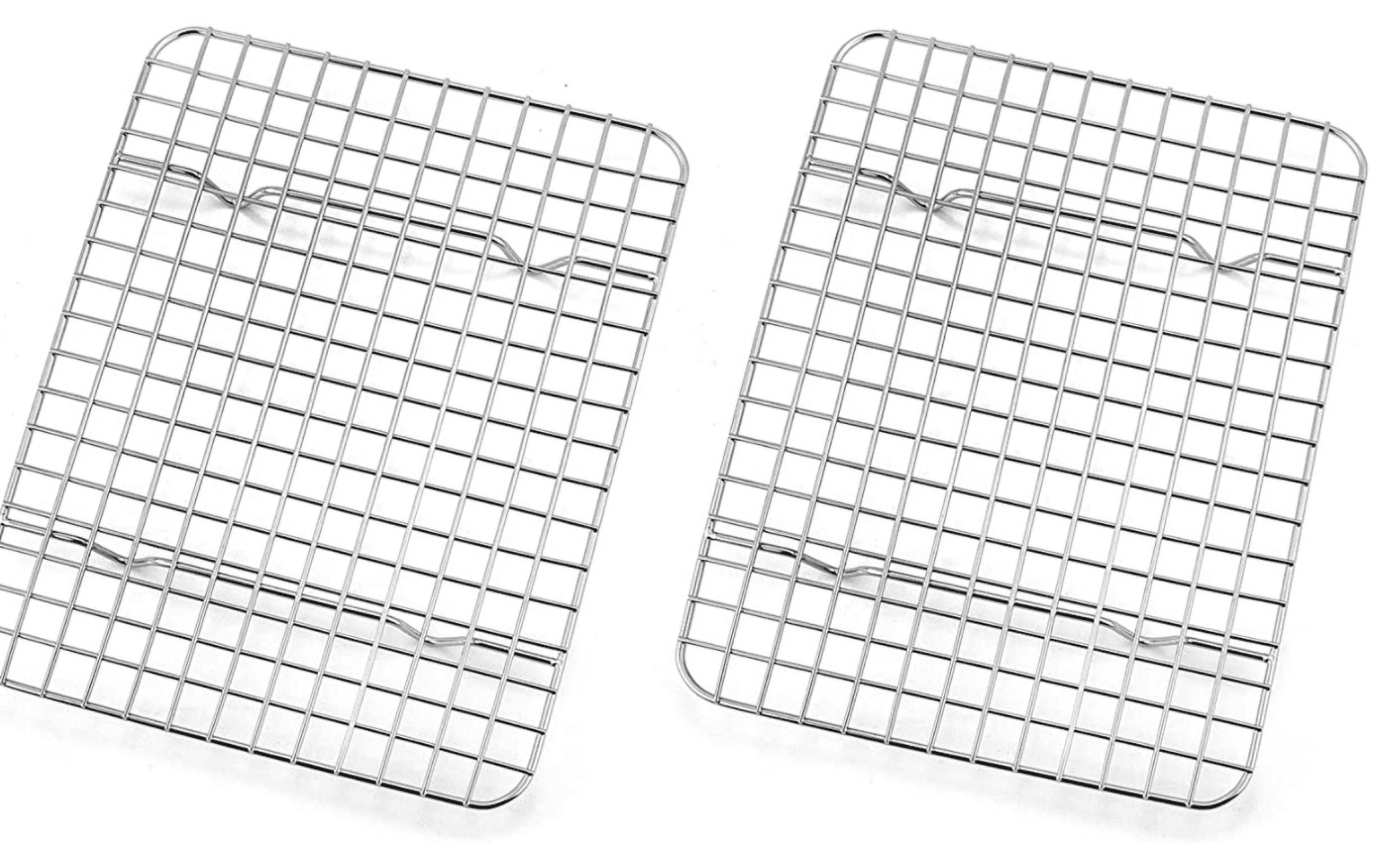 2pcs Cooling Racks for Baking Non Stick Stainless Steel Cake Cooling ...