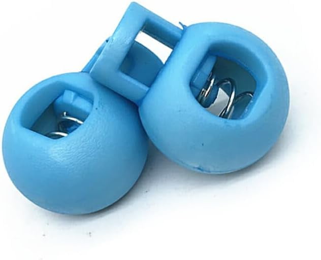 2pcs Cord Stoppers Lock End Toggles with Spring Sewing Tightening ...