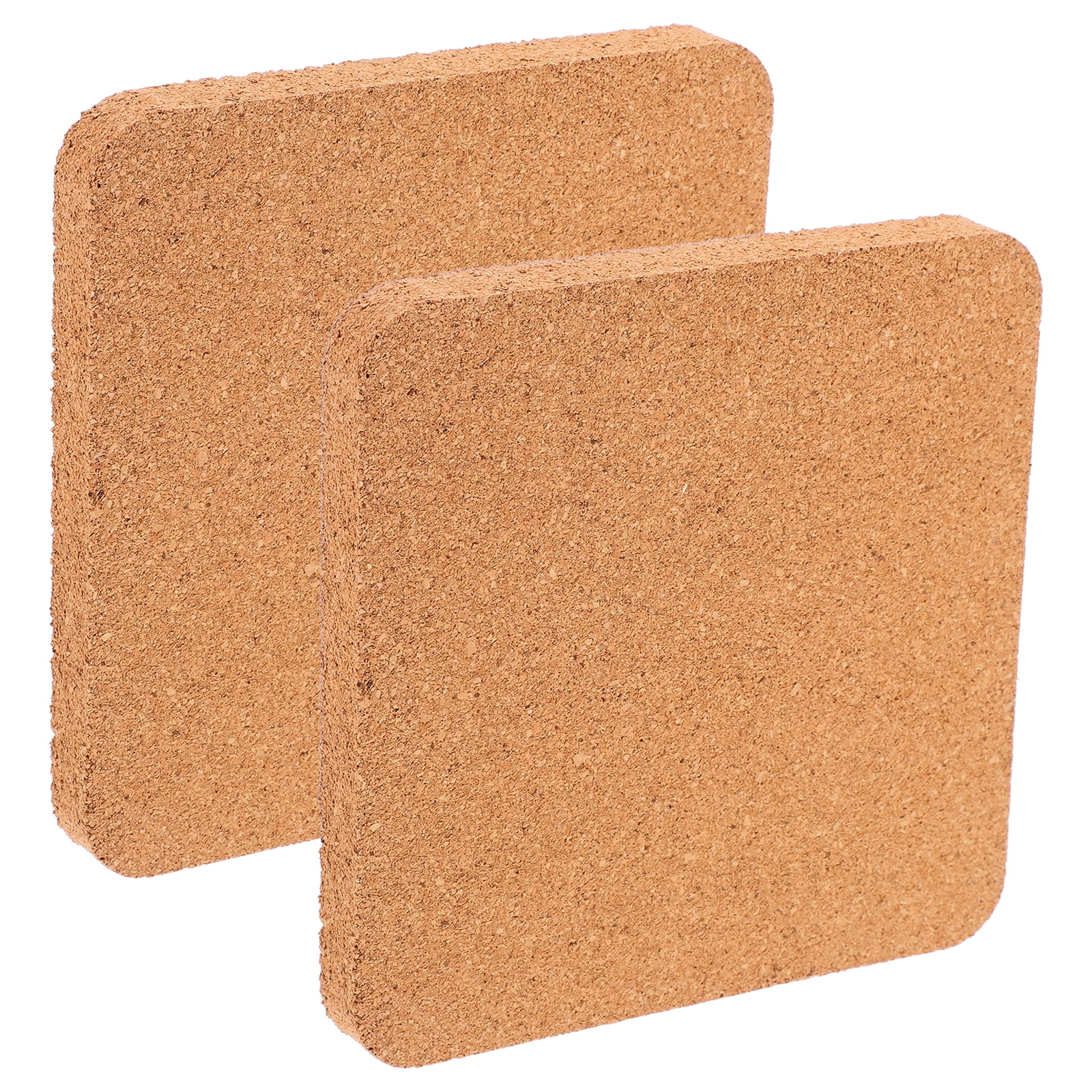2pcs Cork Board Blank Cork Board Small Bulletin Board Cork Tile for ...