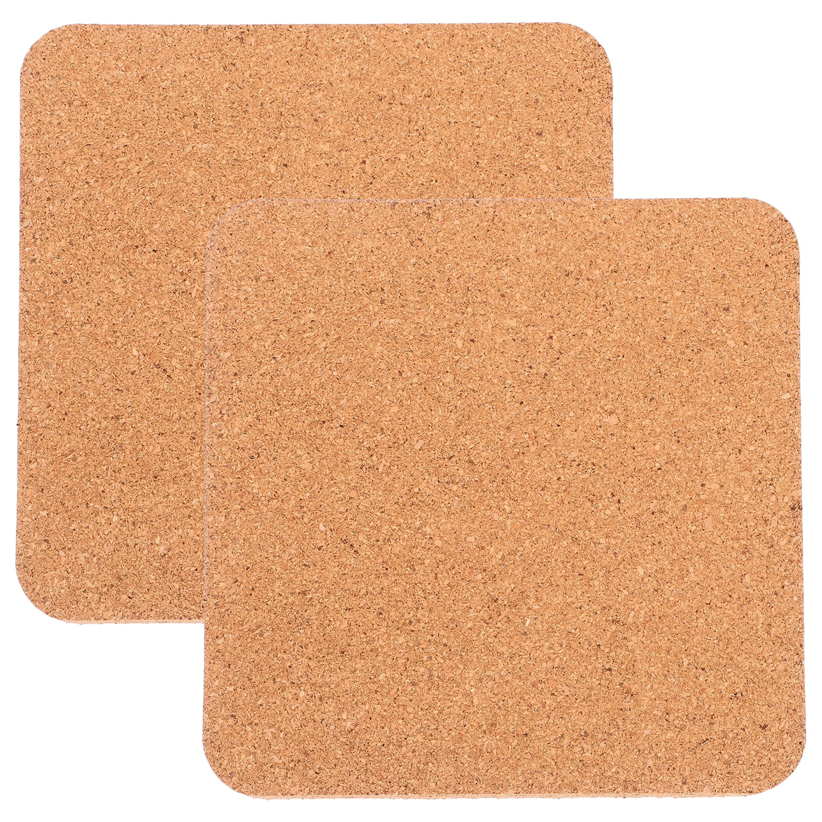 2pcs Cork Board Blank Cork Board Small Bulletin Board Cork Tile for ...