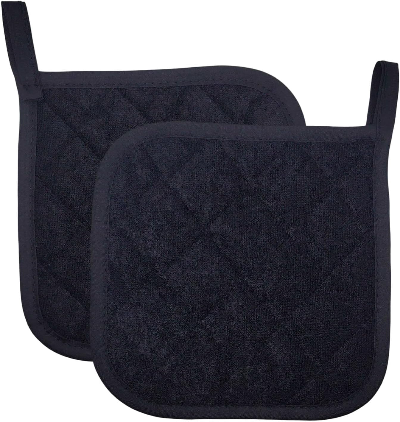 2pcs Cotton Heat Resistant Mat Pads for Baking Cooking Oven 6.7in Basic ...