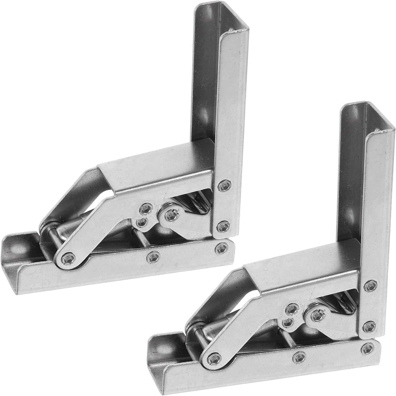 2pcs Countertop Hinges Hidden Folding Hinge Wardrobe Hinge Cabinet Door ...