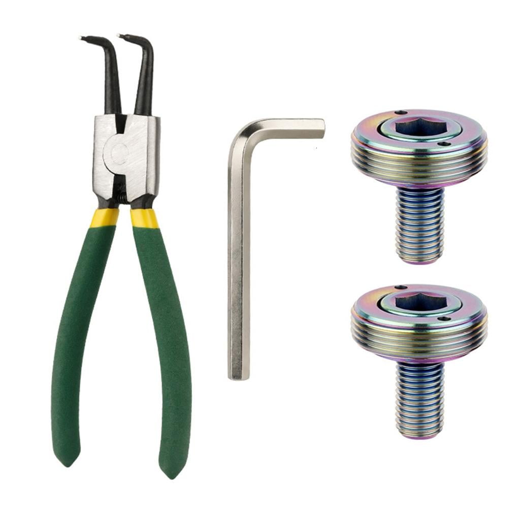 2pcs Crank Bolts Bottom Rack Bottom Axles Screws Crank Arm Fixing Bolts ...