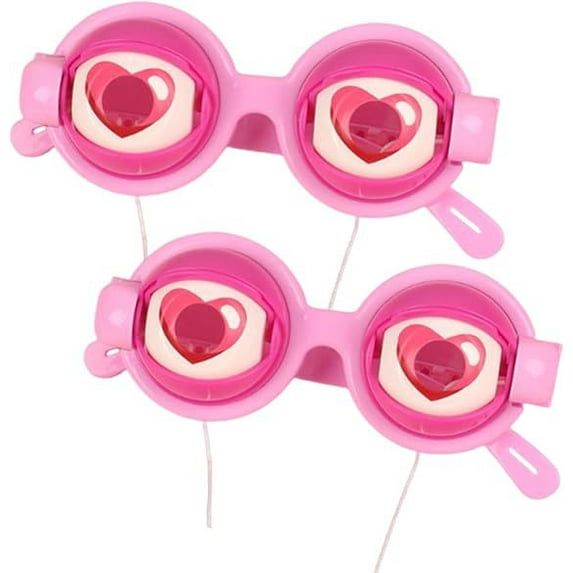 2pcs Crazy Blinking Pull String Glasses - Goofy Eyewear Toys, Funny ...