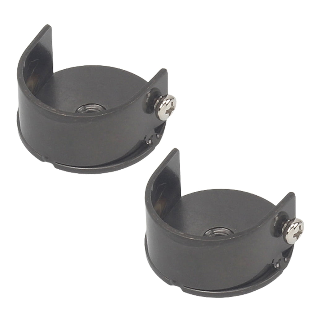 2pcs Curtain Rod Brackets Wall Mount Curtain Rod Bracket Set for 28mm ...
