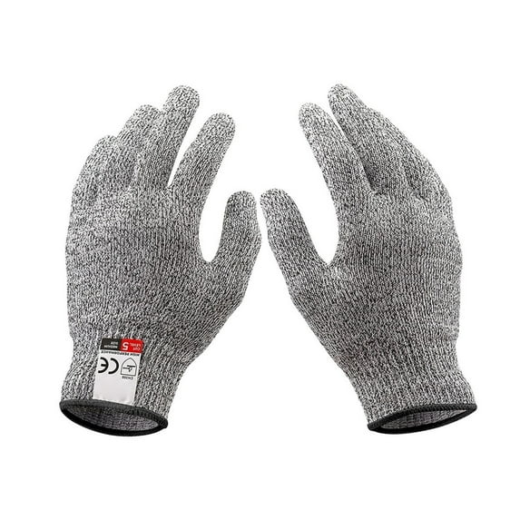 2pcs Cut Resistant Gloves Food Grade Safety Cutting Gloves Level 5 ...