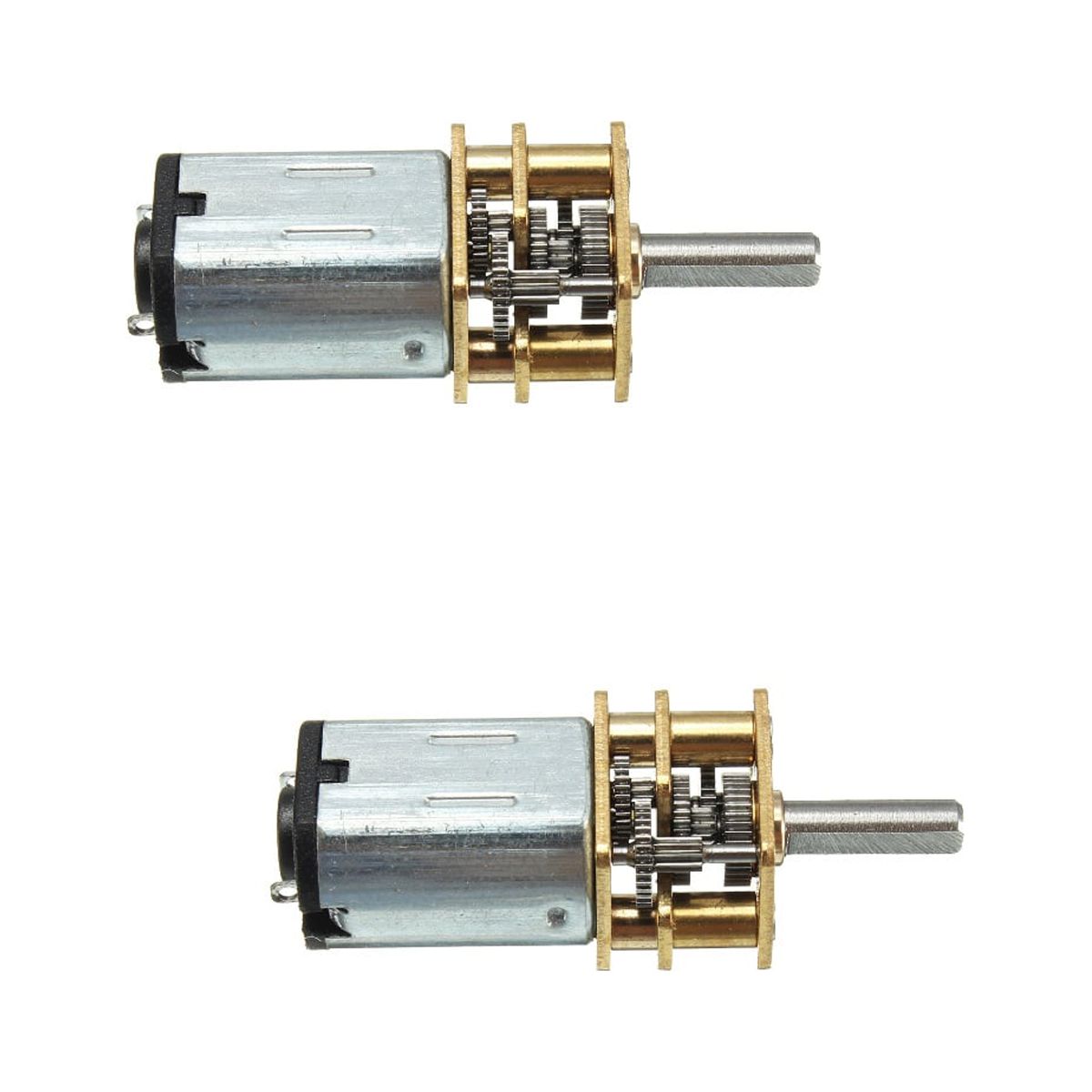 2pcs DC 6V Micro Electric Reduction Metal Gear Motor 30RPM for RC Car ...