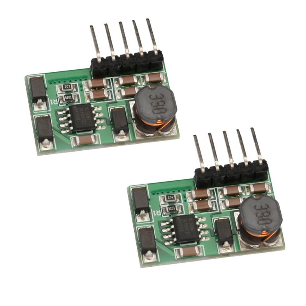 2pcs DD1718PA DC-DC Voltage Converter Module DC 3V-18V to ±5V/±6V/±9V/±12V/±15V/±24V Voltage ...