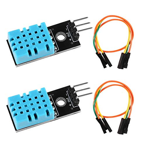 2pcs DHT11 Temperature Humidity Sensor Module Digital Temperature ...