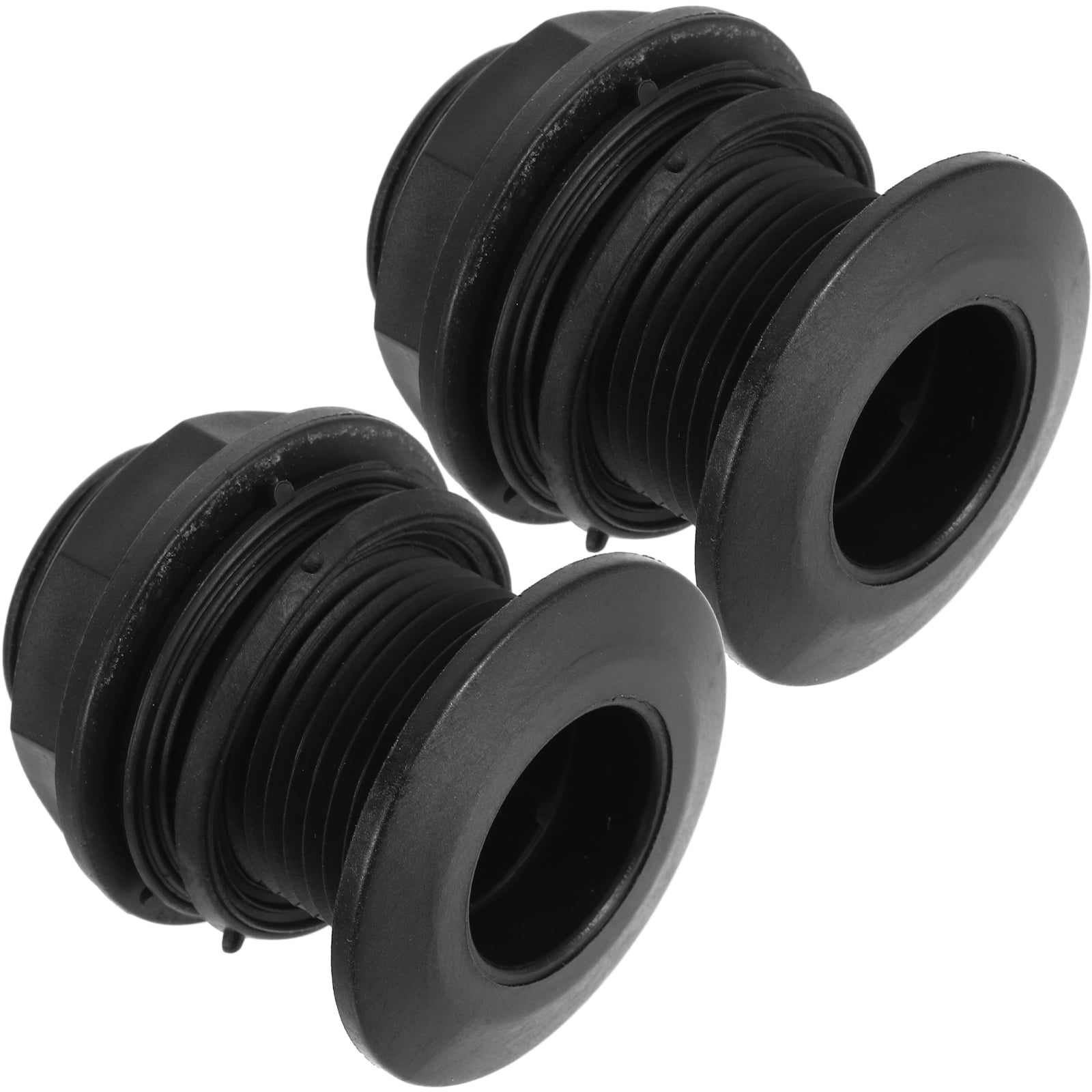 2pcs DIY Bulkhead Fitting Connectors For Water Tanks And Aquariums ...