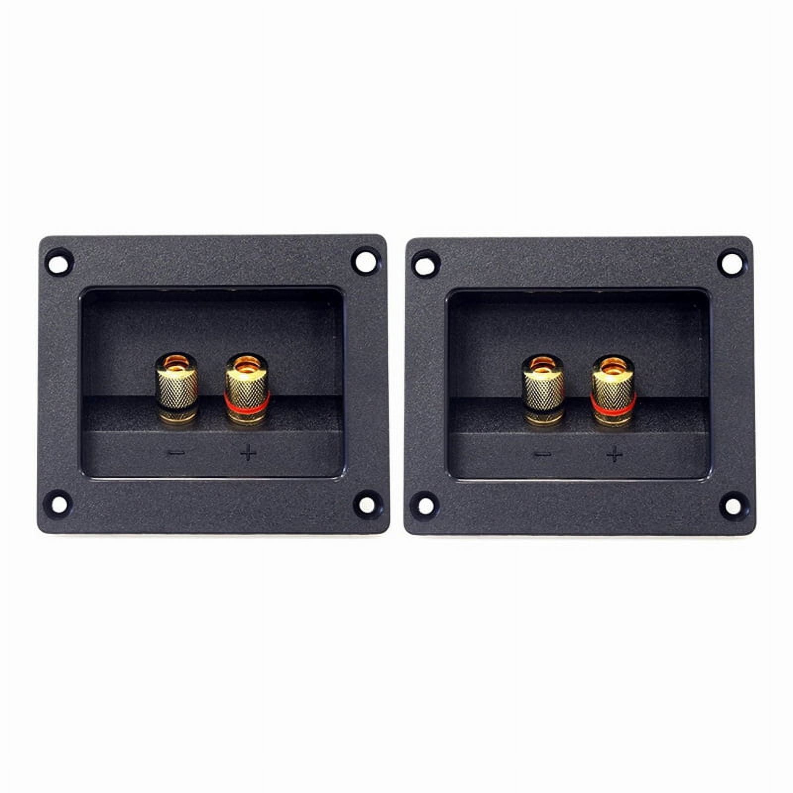 2pcs DIY Car Stereo 2-way Speaker Box Terminal Spring Cup Connector ...