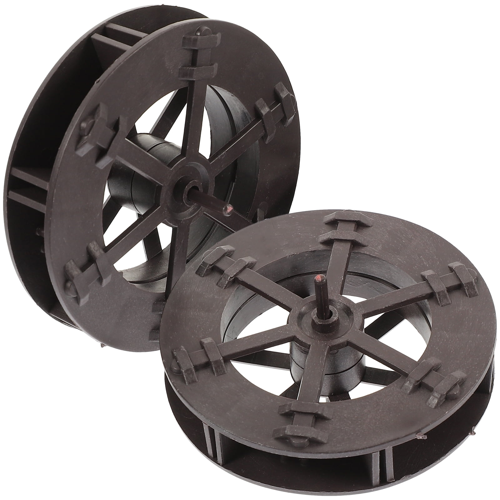 2pcs DIY Waterfall Fountain Accessories Water Wheel Scene Layout ...