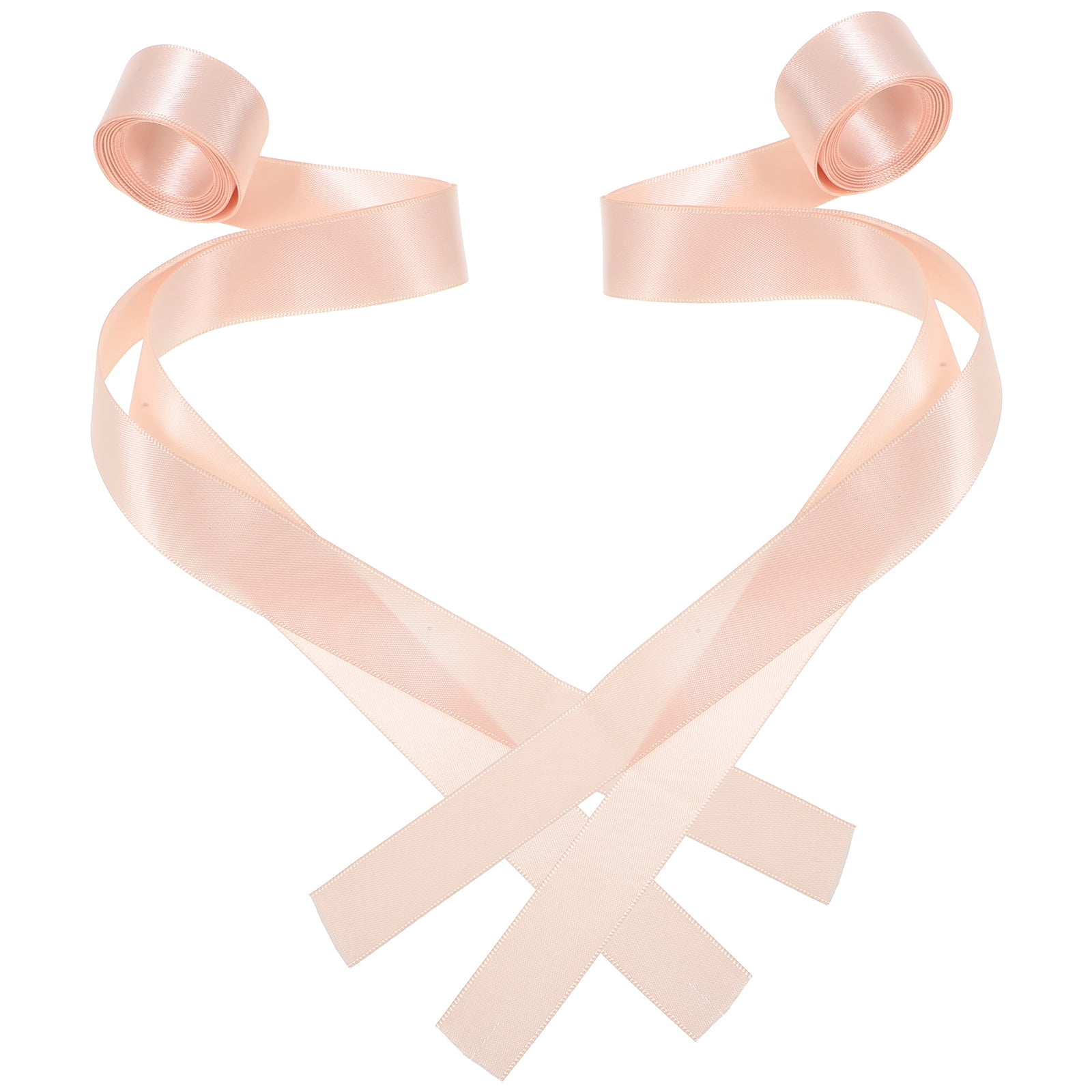 Onaparter 2pcs Dancing Shoe Ribbon Pointe Shoe Ribbon Practical Satin ...