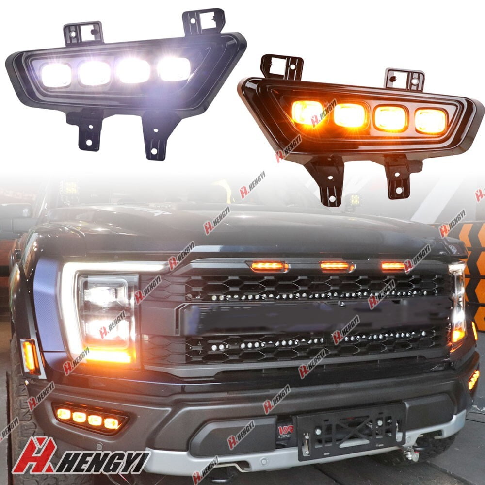 2pcs Daytime Running Light for Ford F-150 Raptor 2021 2022 2023 2024 ...