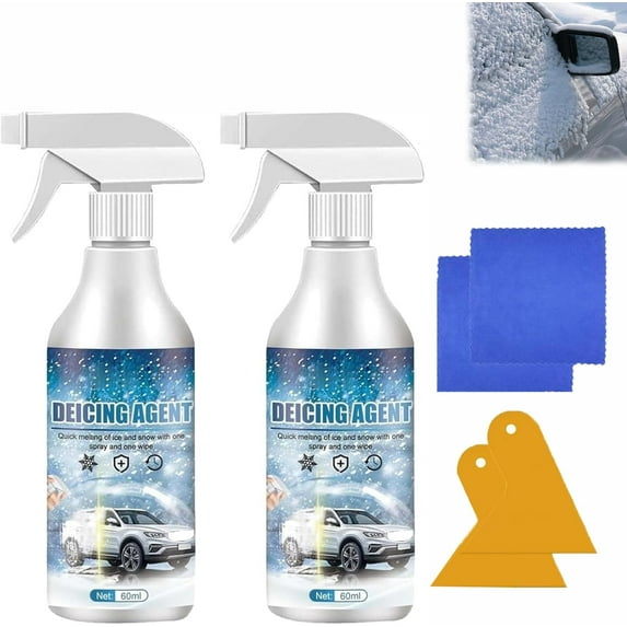 2pcs De - Icer for Car Windshield Defroster,Auto Windshield Deicing ...