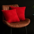 2pcs Decorative Corduroy Pillow Covers Soft Solid Cushion Covers ...