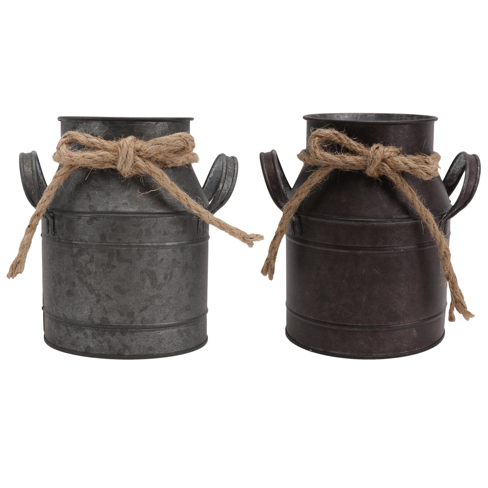 2pcs Decorative Flower Buckets Household Planting Buckets Flower ...