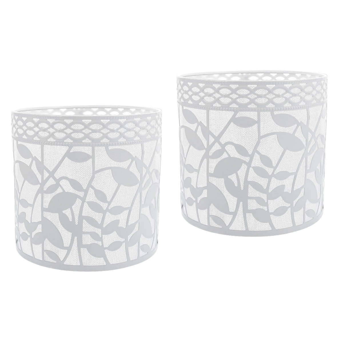 2pcs Decorative Leaf Pattern Lampshade Home Desk Light Shade Pendant ...