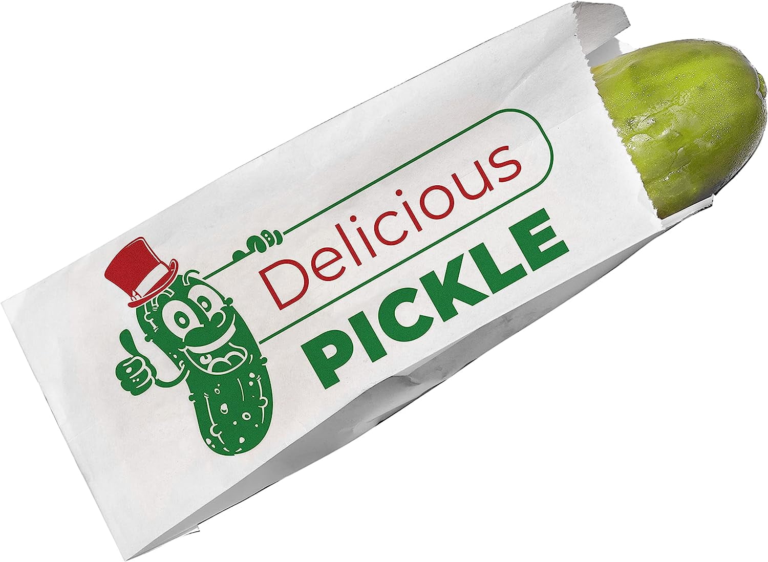 2pcs Design 6.5 in Dill Pickle Bag 100 Pack. Turn Your Party into a ...