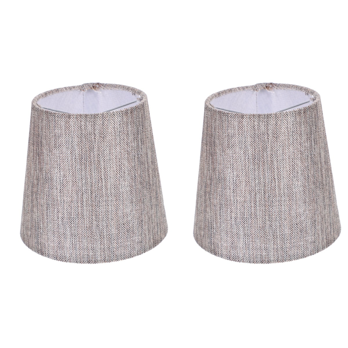 2pcs Desk Lamp Shade Fabric Light Bulb Cover Table Lamp Shade Bedside ...