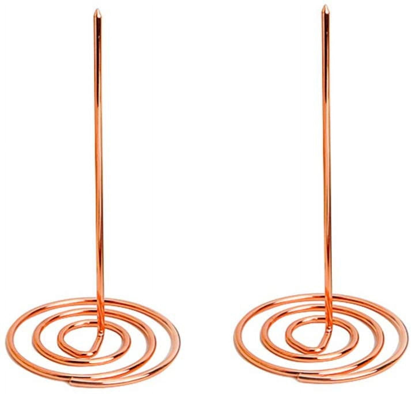 2pcs Desk Spike Stick Receipts Check Bill Fork Straight Rod Paper ...