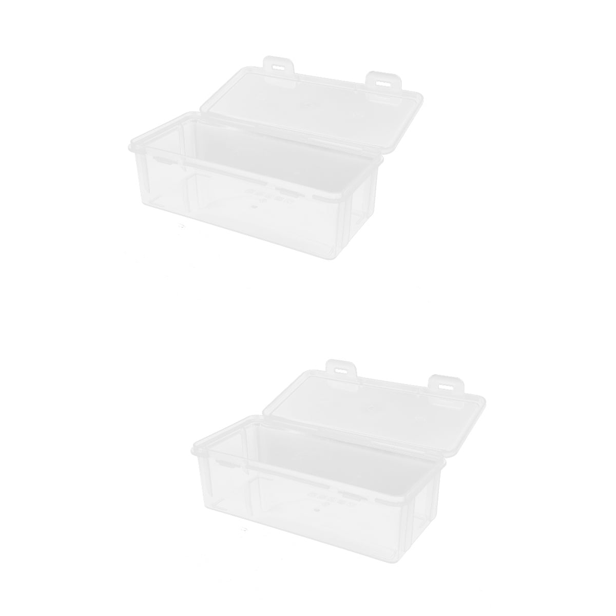 Eease 2pcs Desktop Detection Reagent Dispenser Mask Storage Box Hygiene ...