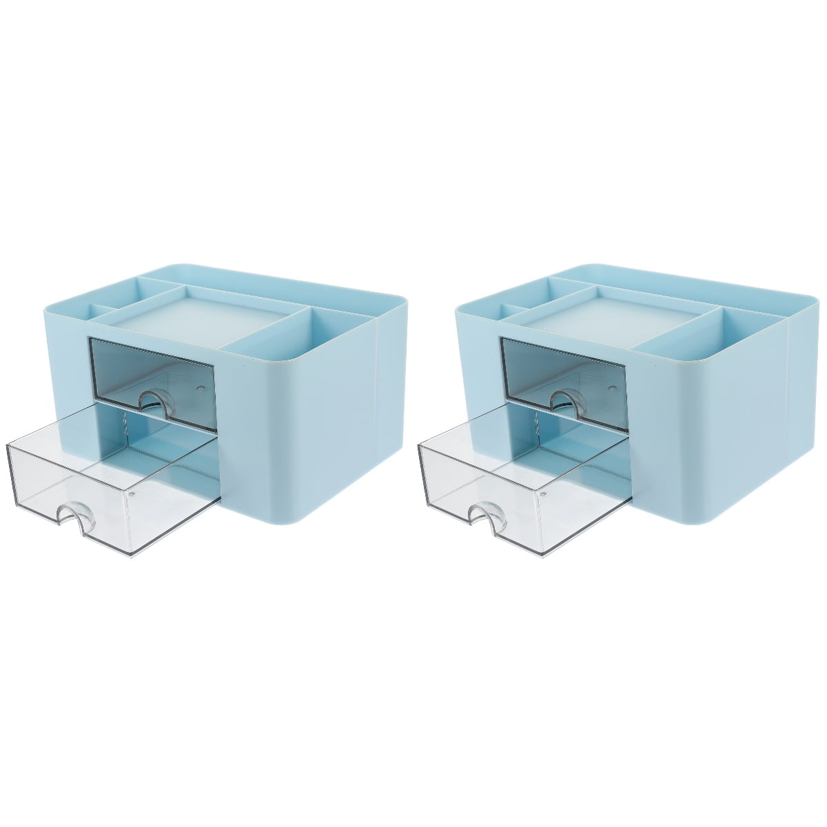 2pcs Desktop Drawer Cabinet Office Desktop Drawers Organizer Drawer ...