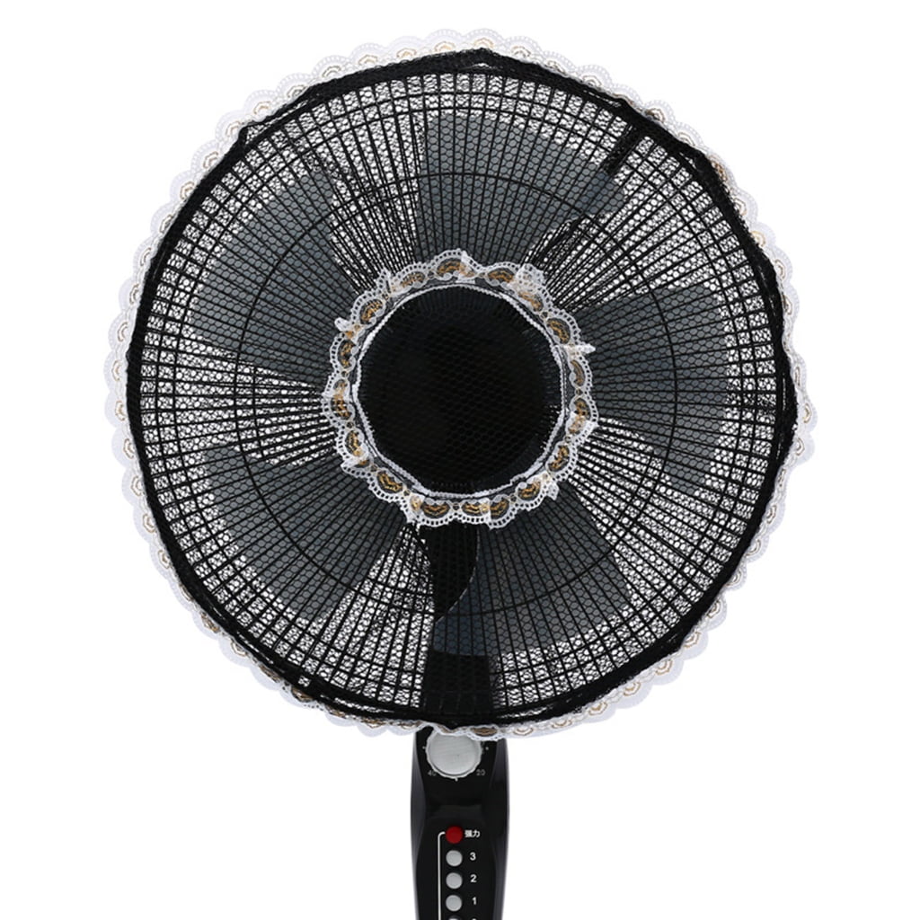 2pcs Detachable Fan Guard Cover Children Finger Safe Polyester Fan Dust ...