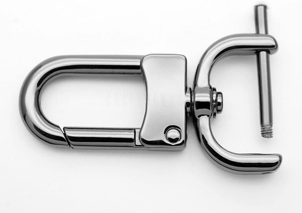2pcs Detachable Snap Hook Swivel Clasp w/Screw Bar VT99 Bag Strap ...