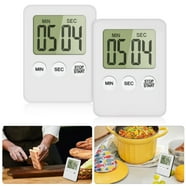 TSV Digital Kitchen Timer, Magnetic Count Up Count Down Cooking Timer ...